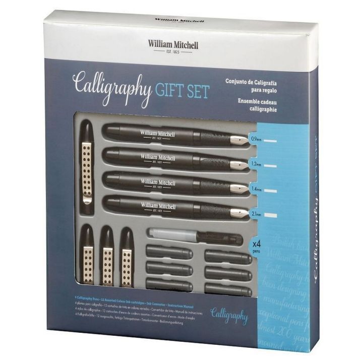 William Mitchell Complete 4 Pen Calligraphy Gift Set | Daraz.pk