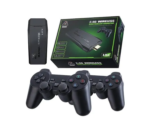 2.4 wireless controller gamepad Wireless game stick Plug and Play Video ...
