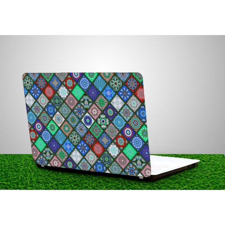 Pattern Laptop Back Skin-Laptop Skin Vinyl Sticker Decal, 13 13.3 14.6 ...