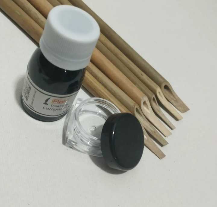 SHA Store 5x and 10x Calligraphy+Fountian Reed Bamboo Qalam Pen Arabic ...