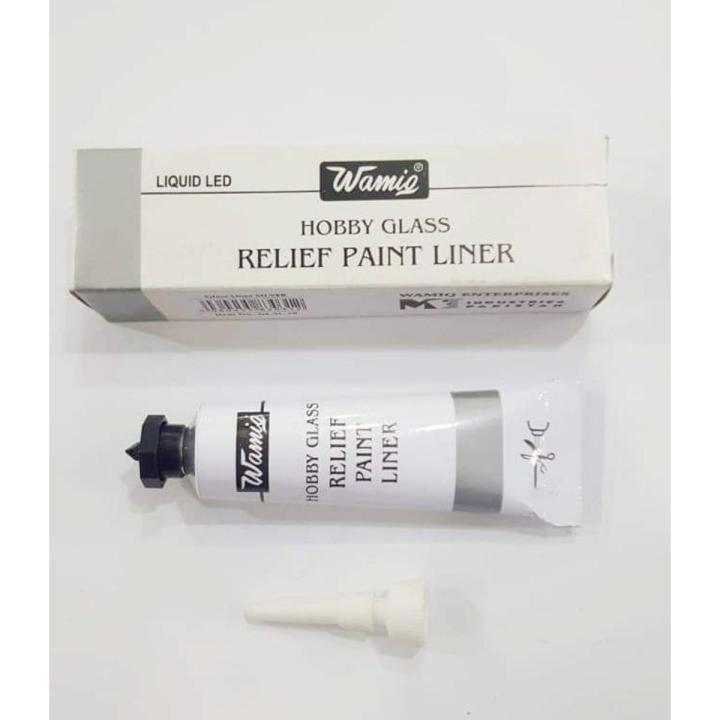 Glass Paint outliner Silver | Daraz.pk