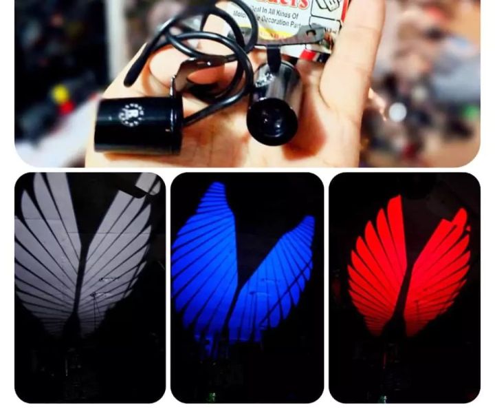 Wings Light 2-Piece Motorcycle Wing Lamp - All Colors Angel Lights for ...