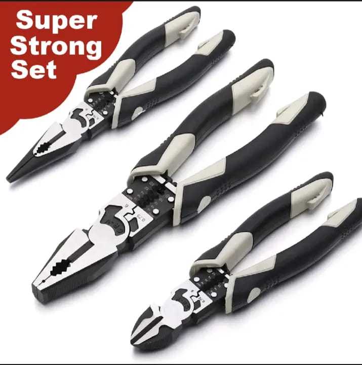 High Quality Professional Electronics Mounting Pliers Set of 3 of 6 ...