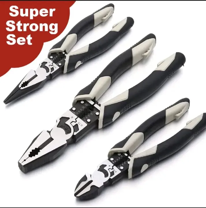 High Quality Professional Electronics Mounting Pliers Set of 3 of 6 ...