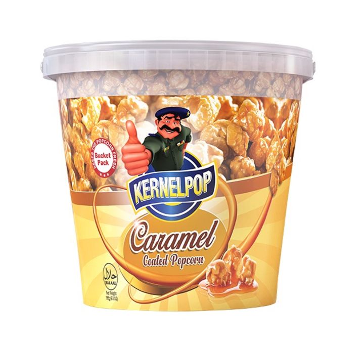 Kernelpop Caramel Coated Popcorns Bucket 195G | Daraz.pk