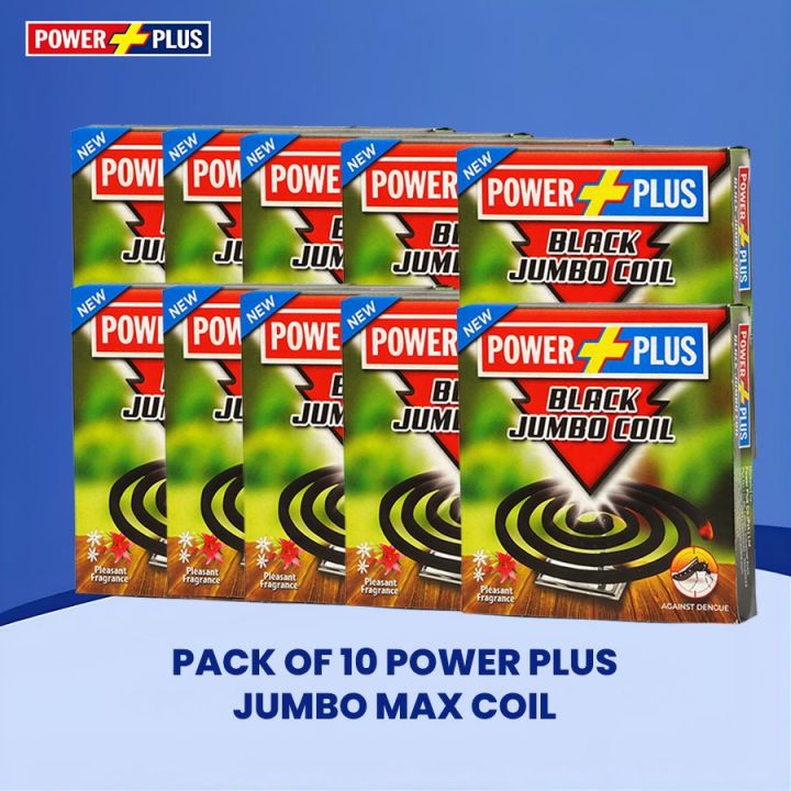 POWER PLUS JUMBO MAX COIL - 10 /BOX | Daraz.pk