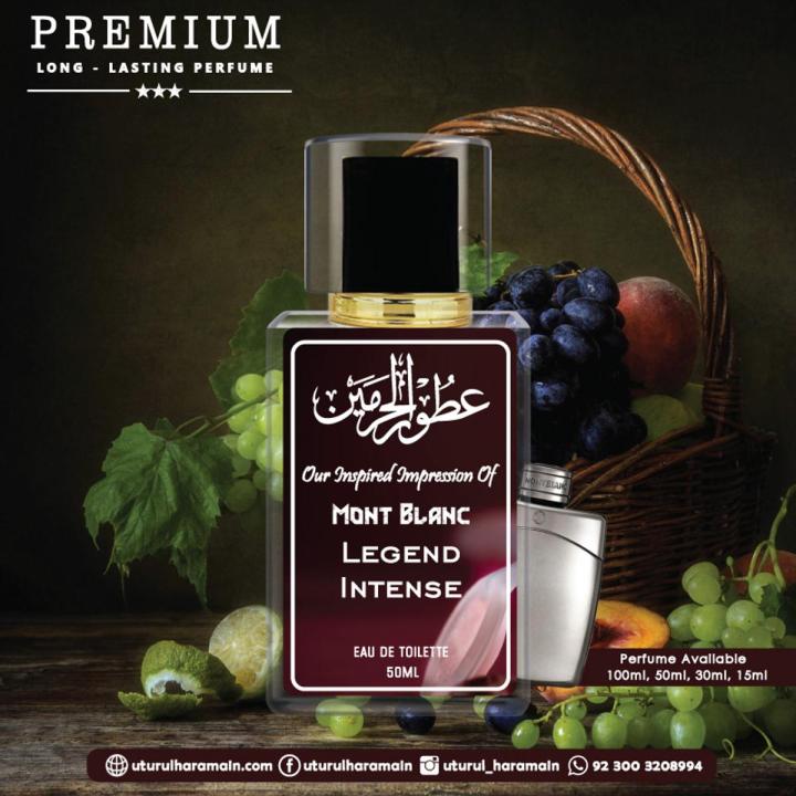 Mont Blanc Legend Intense - Eau de Parfum - ( Long Lasting Perfume Made ...