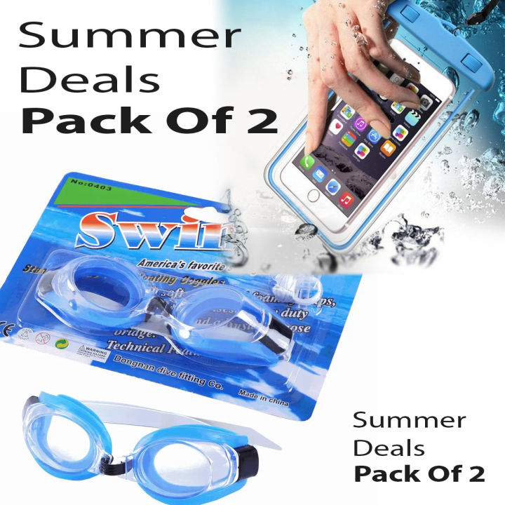 Pack of 2 Summer Deal Waterproof Mobile Cover Universal & Professional ...