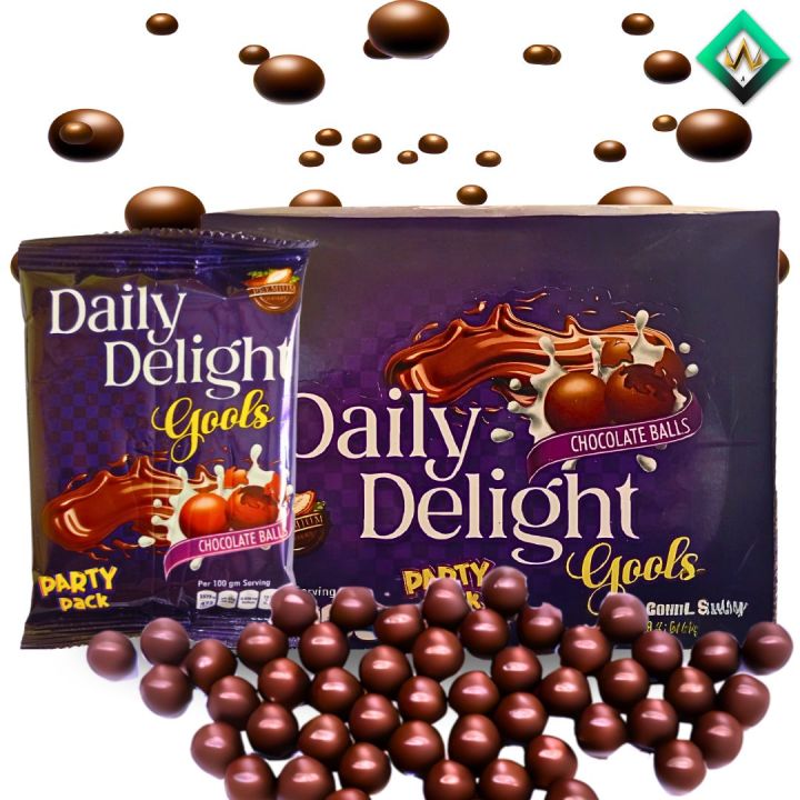 "DanPak Daily Delight Chocolate Balls - 8 Pcs | Rich & Creamy Chocolate ...