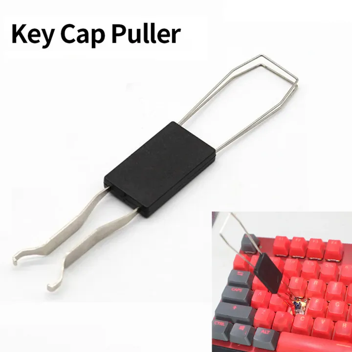2 In 1 Multi-Purpose Mechanical Keyboard Key Cap Puller Universal Keycap Shaft Remover Button ...