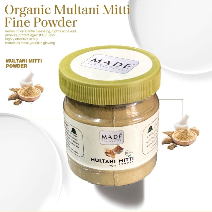 multani mitti with husn-e-yousuf | 3 in 1 Multani Mitti Facial Mask ...