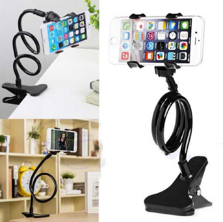 Universal Flexible Mobile Snake Stand Holder for Table Lazy Bracket Two ...