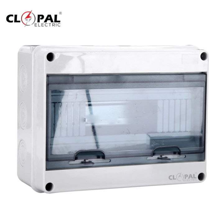 Clopal 5 & 12 Ways Waterproof IP65 Distribution Box Surface Mounted ...