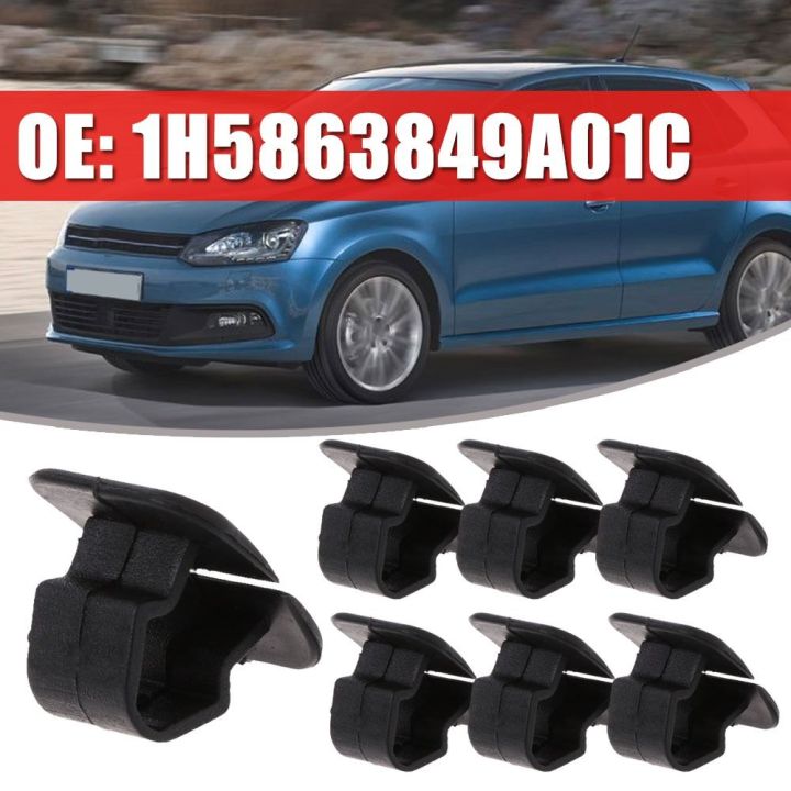 Cotton Insulation Lining 10pcs For V W Hood Bonnet Fasteners Plastic ...
