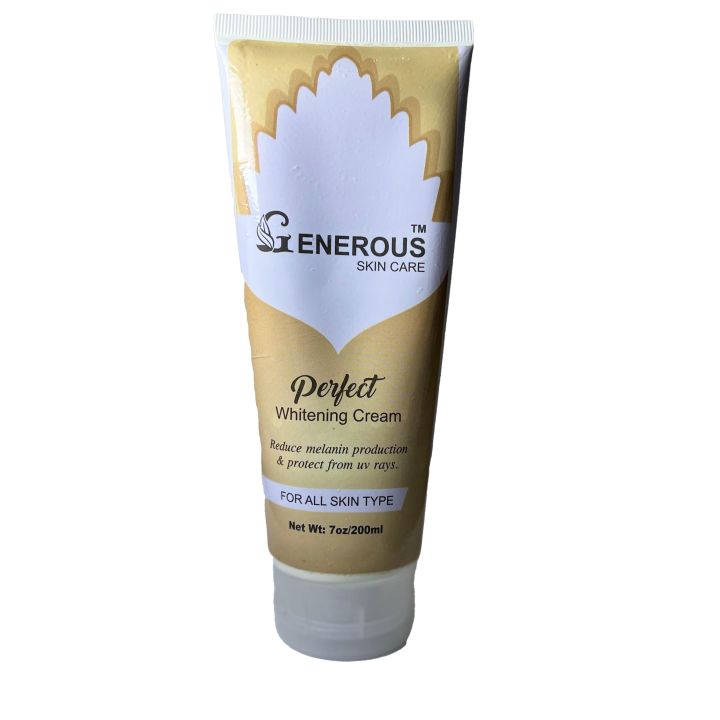 Generous Skin Care Perfect Whitening action cream For All Skin types ...