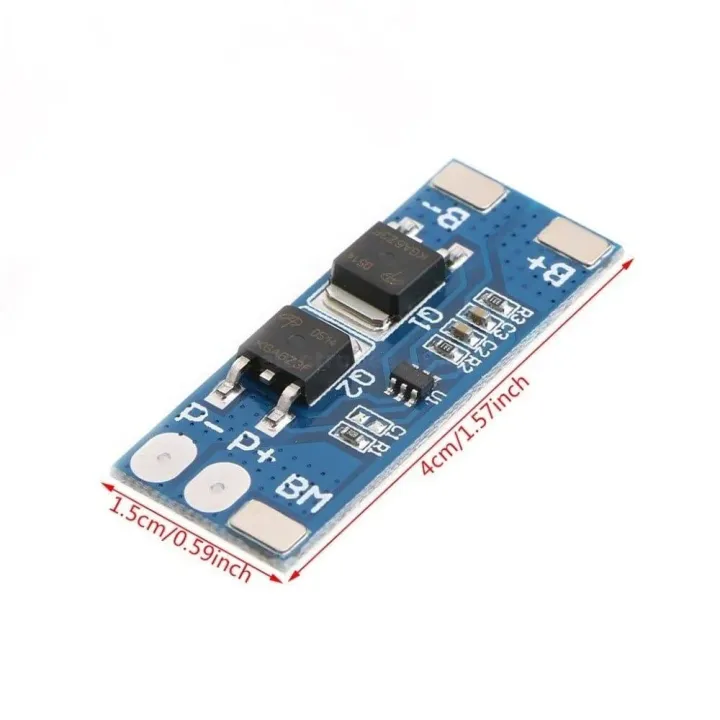 2S 8A 7.4V Cell 18650 Li-ion Lithium Battery Charging BMS PCB Board ...