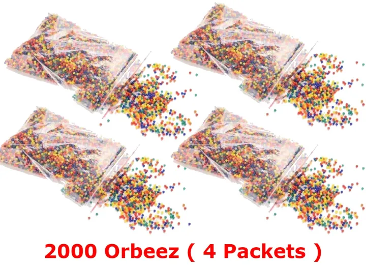 8000 Pcs Multi Colored Orbeez Balls/ Water Expanding Jel Soft Crystal ...
