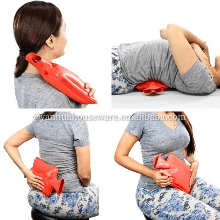 Imported Water Heating Pad Rubber Bag - 2L Hot & Cold Therapy Pack for ...