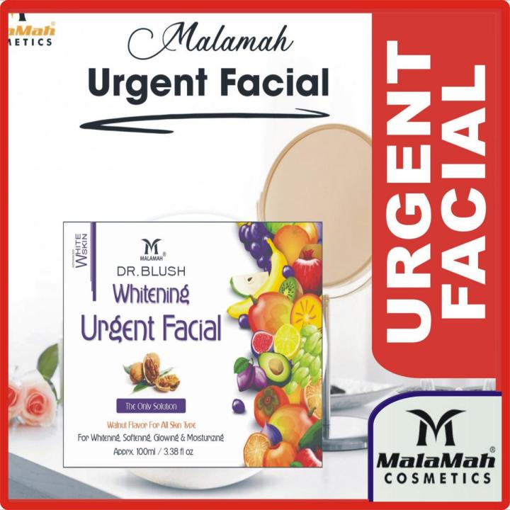 MALAMAH DR BLUSH ULTRA HD GLOW URGENT FACIAL ALL IN ONE BRIGHTNING ...