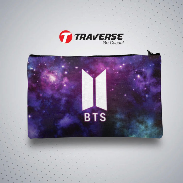 Traverse BTS Pencil Pouch / Pen Pouch for Boys & Girls (Digitally ...