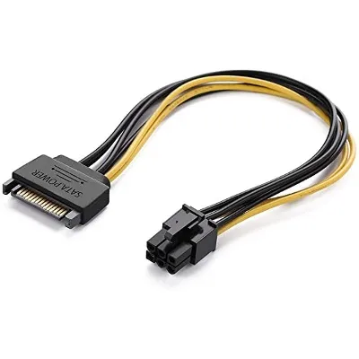 SATA Power Cable To 6 Pin Connector (Best Quality) | Daraz.pk