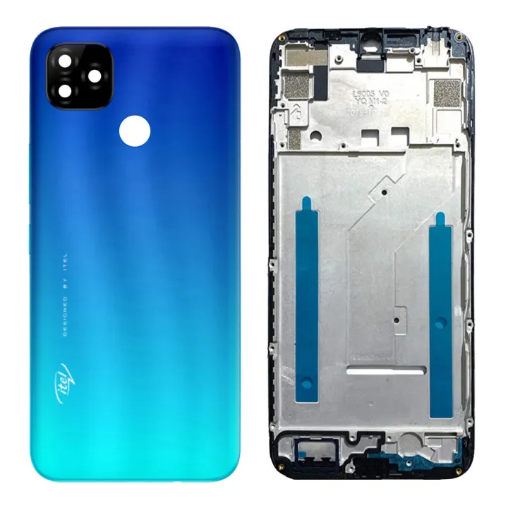 iTel Vision 1 Plus Middle Frame Housing With Side Button and Camera ...