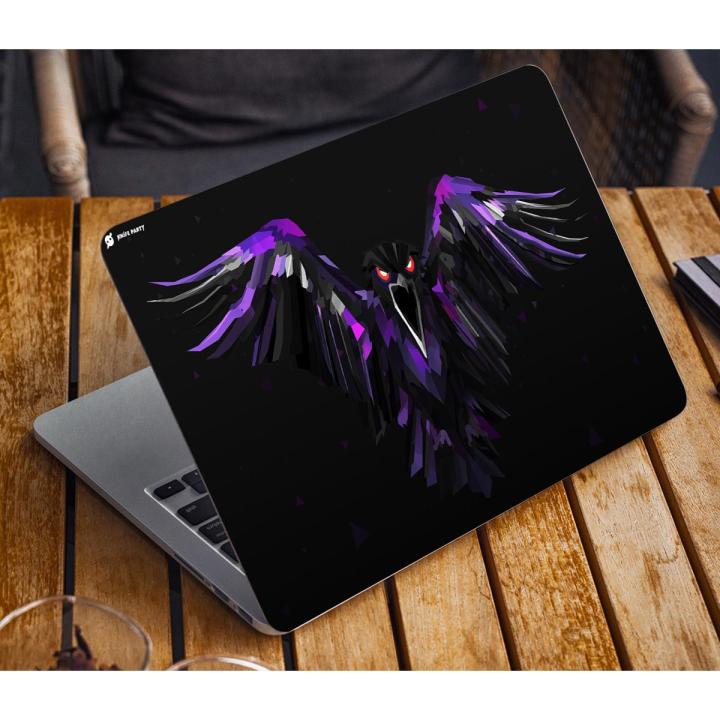 Crow Digital Laptop Notebook Skin Sticker Cover Art Laptop Skin Fits 13 ...