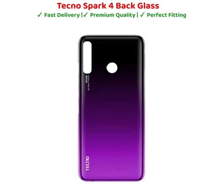 tecno Spark 4 back replacement | Daraz.pk