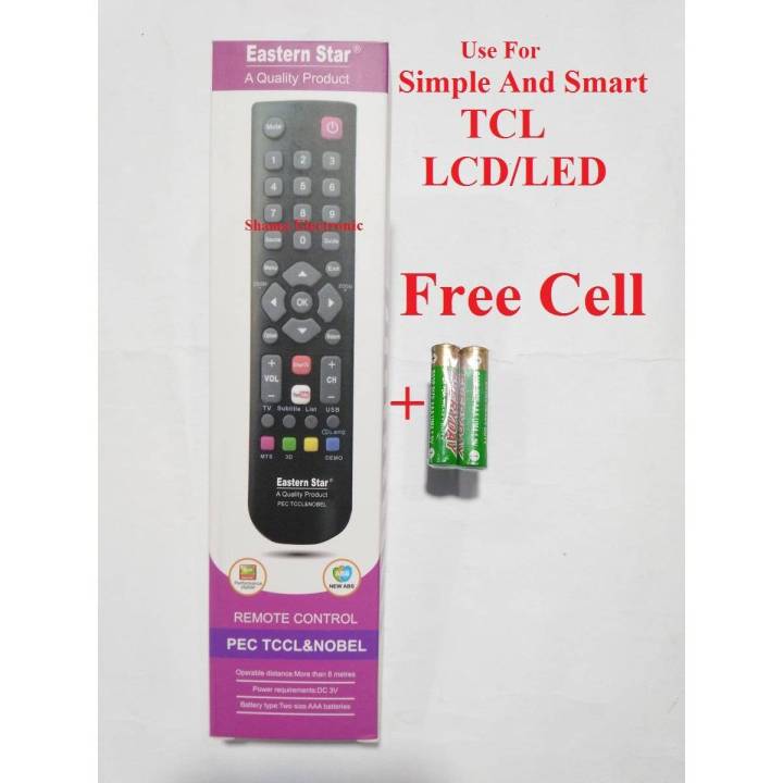 Universal TCL LCD/LED High Quality Eastern Star Remote and Smart with ...