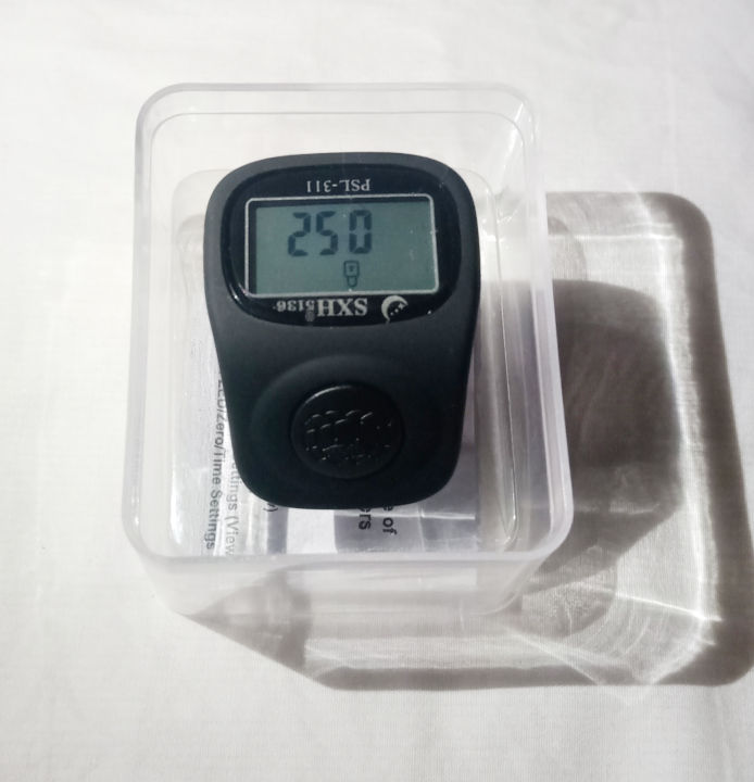 zikr counter Digital Counter Zikr Ring Islamic Finger Tasbeeh Counter ...