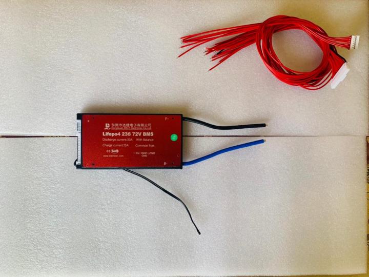 Daly Bms LFP Lithium Iron Phosphate 23S 72V 30A LifePO4 Balancer | Daraz.pk