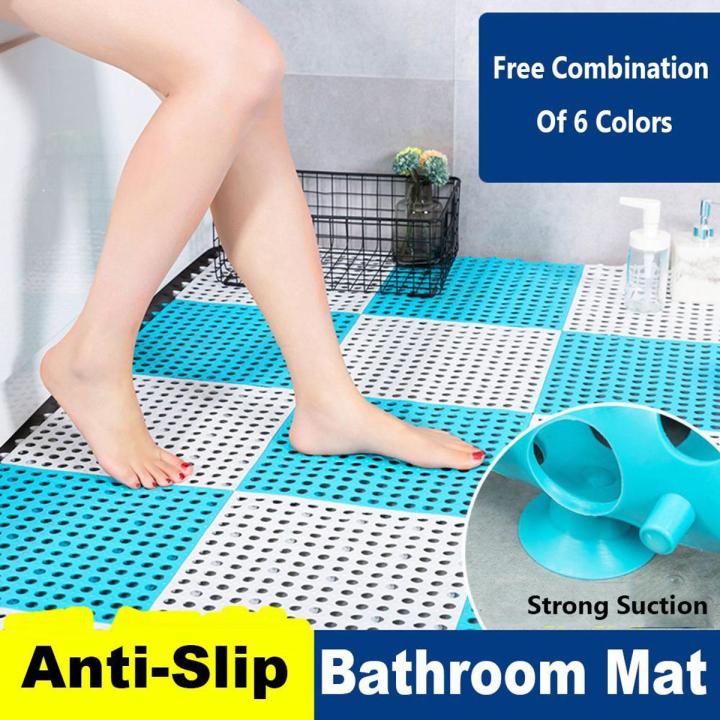Air Massage Floor Pad Soft Plastic Mat Mesh Non-slip Mat Bath Mat ...