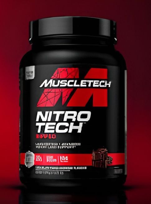 Nitro Tech Mass Gainer–Fast Weight Gain & Endurance Support -- High ...