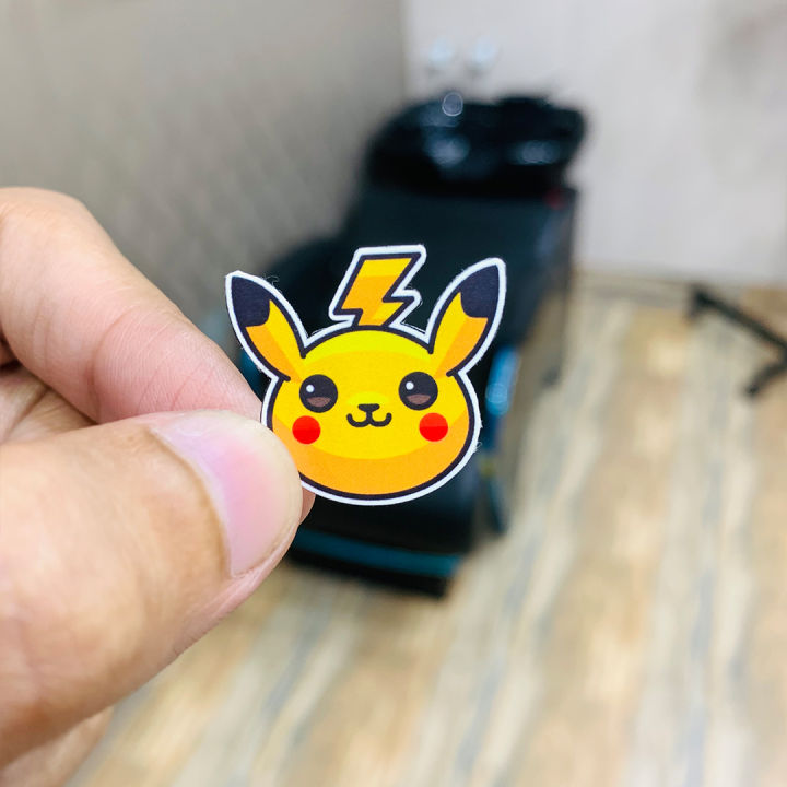 Sticky Cart - Pikachu Stickers Pack - 20 Stickers - For Mobile and ...