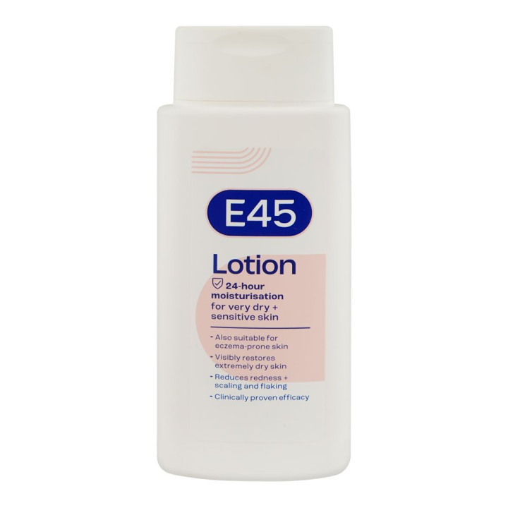 E-45 24-Hour Moisturisation Lotion, For Very Dry & Sensitive Skin ...