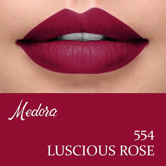 Lipstick by Medora in shade 554 - Luscious Rose | Daraz.pk