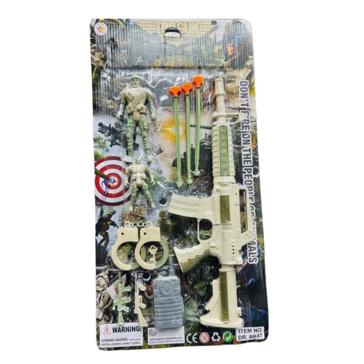 Deluxe Secret Agent & Soldier Action Playset | Toy Gun, Darts ...