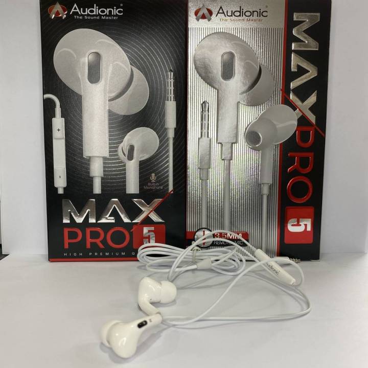 Audionic MAX PRO 5 Handsfree | Daraz.pk