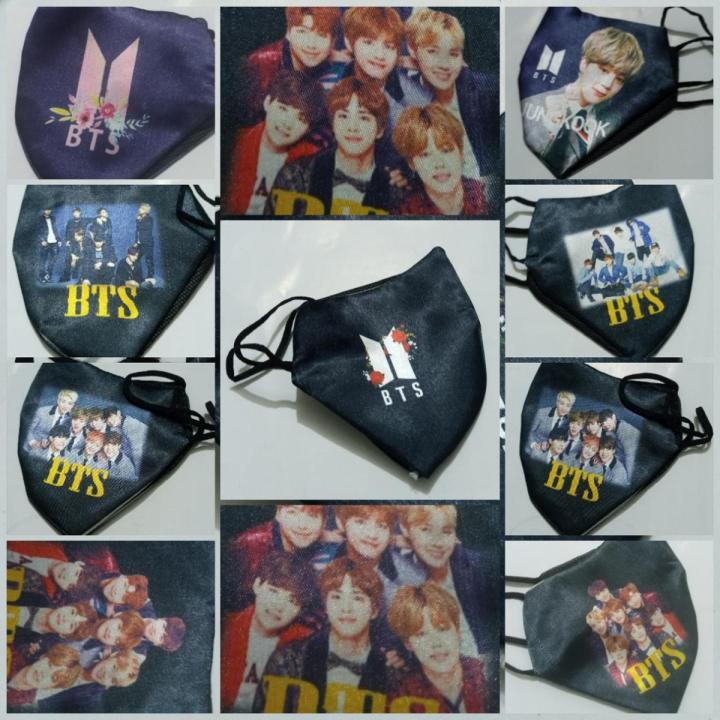 BTS cotton fashion mask | Daraz.pk