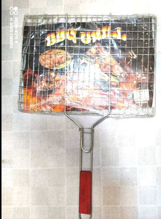 Bbq Stainless Steel Hand Grill Large | Daraz.pk