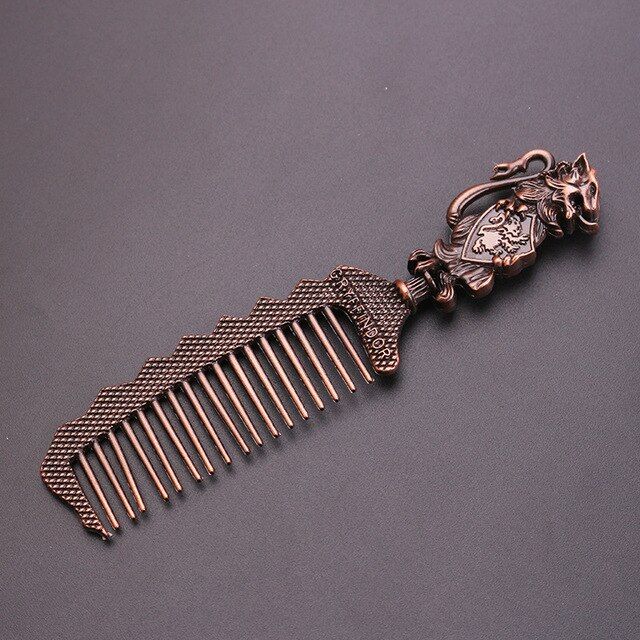 HOT New Male Lion Style Retro Comb Gryffindor Ravenclaw College Style ...