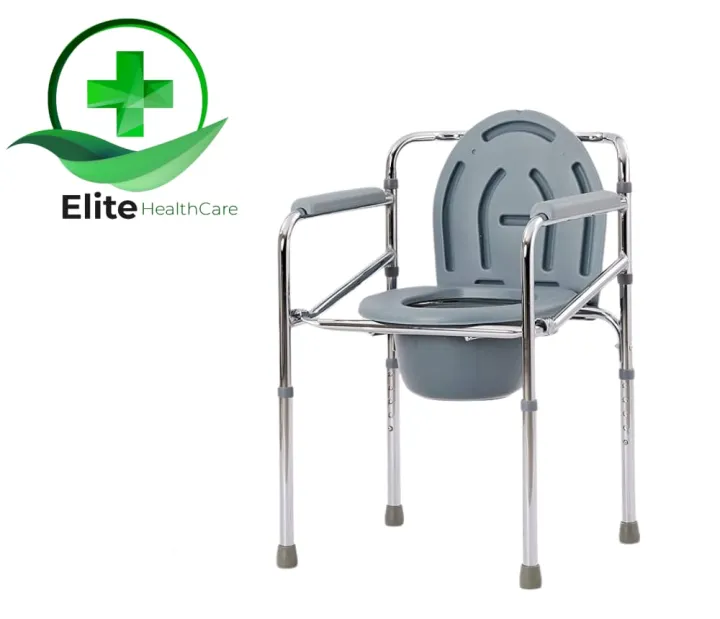 Imported Toiled Commode Washroom chair Foldable | Daraz.pk