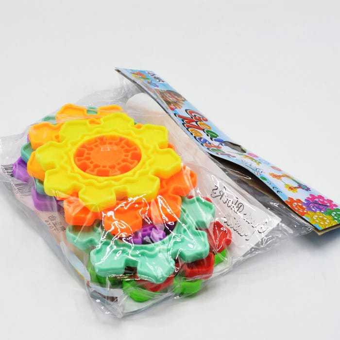 Gear Round Flower Building Large Size Big Blocks Toy Learning ...
