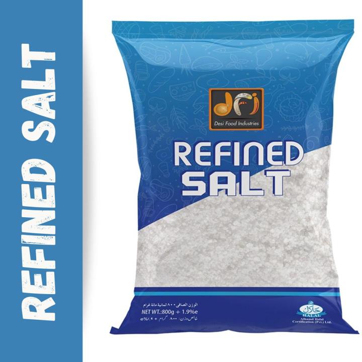 Desi Food Industries Refined Salt - 800gm | Daraz.pk