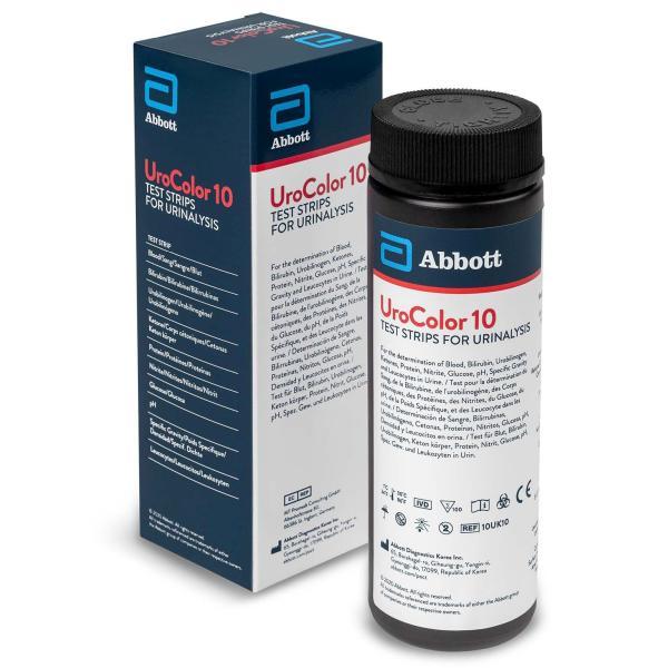 ABBOT Plastic SD Uro Color 10 Urine Test Strip, For Laboratory Use ...