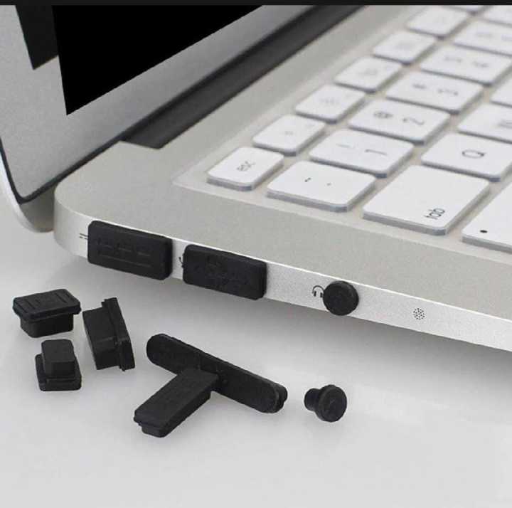 16 pcs Colorful Silicone Anti Dust Plug Cover Stopper Laptop dust plug ...