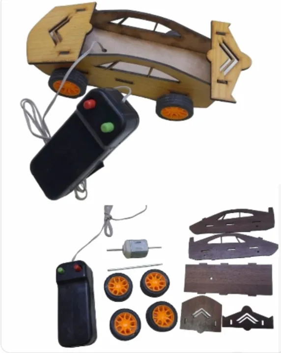 Educational toy car students diy project kit | Daraz.pk
