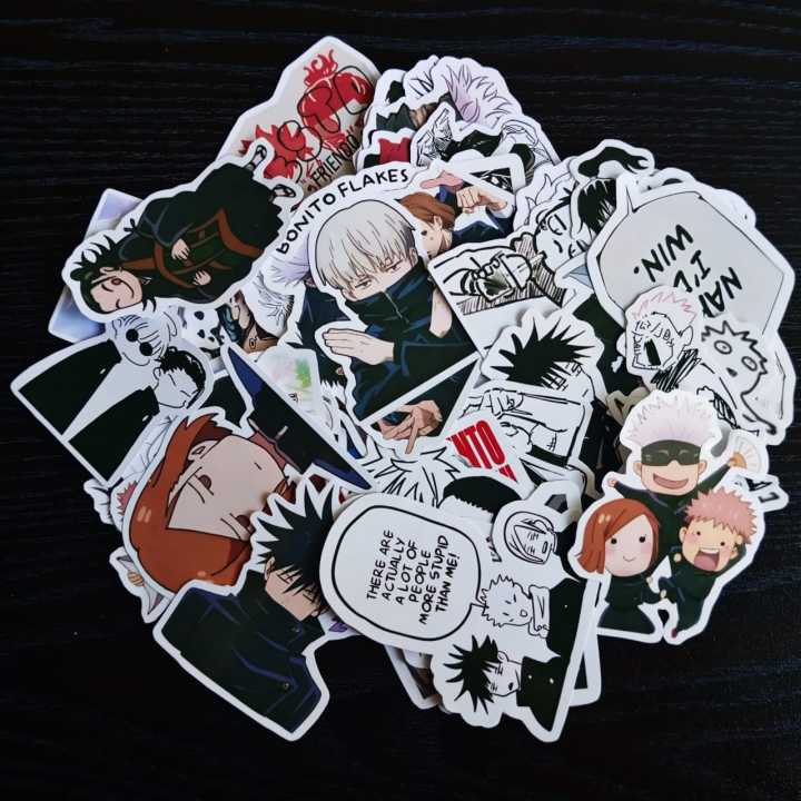 25 or 40 pcs JUJUTSU KAISEN stickers based on jjk jujutsu kaisen anime ...