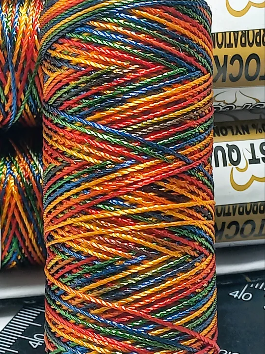 Pack of 1spool, Nylon Sole Abrasion-Resistant Thread Cord / Multi Color ...