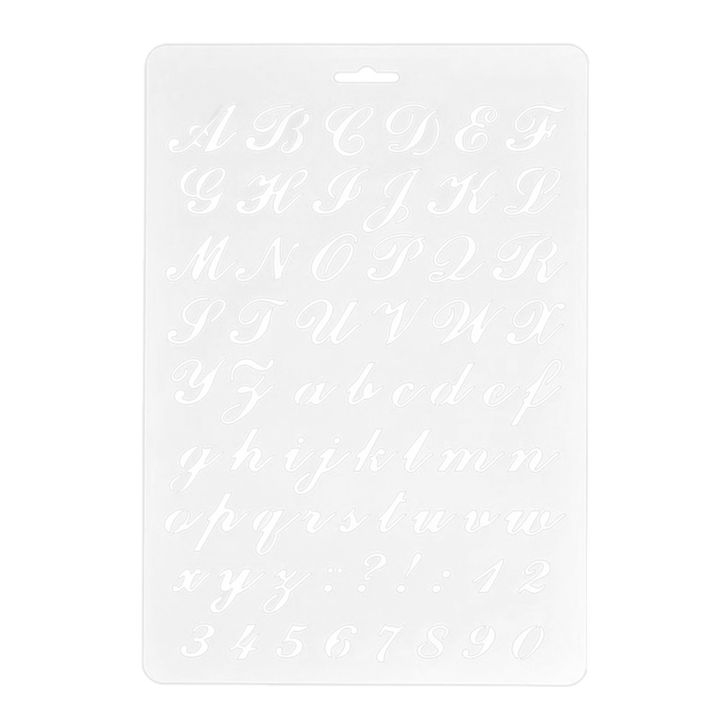 Lettering Stencils, Letter and Number Stencil, Painting Alphabet and ...